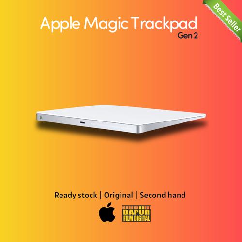 Jual Apple Magic Trackpad Gen 2 (Tipe Charge) - space grey, Second ...