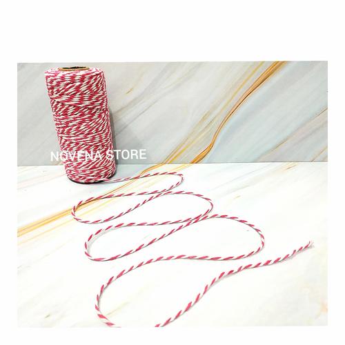 Jual TALI HIAS KADO BOX HAMPERS TALI HANGTAG BENANG IKAT KATUN-10 METER ...