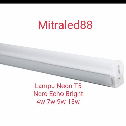 Jual Lampu Neon Led T5 NERO ECHO BRIGHT 4W 7W 9W 13W Watt Tube 30 60 90 120 - Natural White, 4W ...