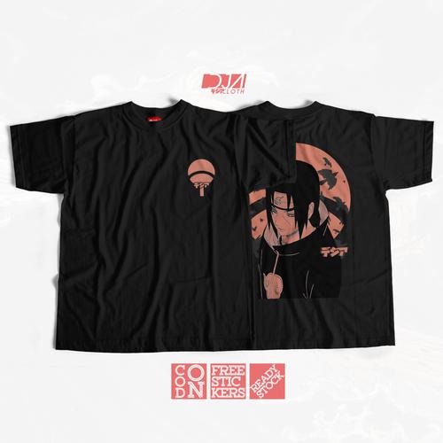 Jual Kaos UCHIHA ITACHI AKATSUKI NARUTO SASUKE BAJU JEPANG ANIME MANGA ...