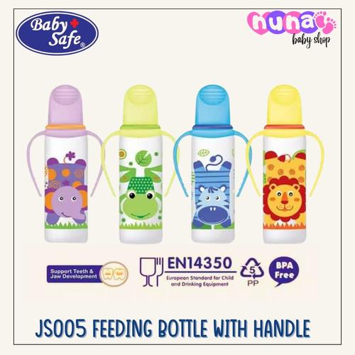 Jual JS005 Baby Safe Feeding Bottle With Handle Botol Susu Bayi ...