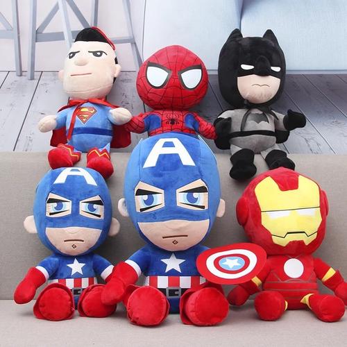 Jual BONEKA SPIDERMAN BATMAN CAPTAIN AMERICA IRON MAN AVANGERS MARVEL ...