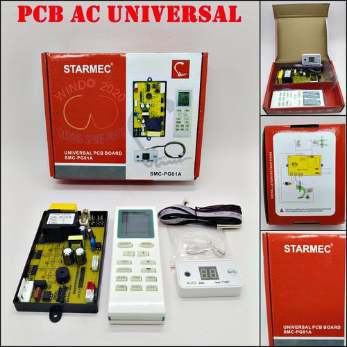 Jual PCB AC / MODUL AC / KEY BORD AC UNIVERSAL MULTI PG01 / UNIVERSAL ...