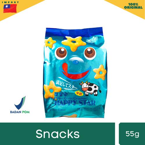Jual HAPPY STAR CORN CRACKERS 55GR - STRAWBERRY - Jakarta Timur ...
