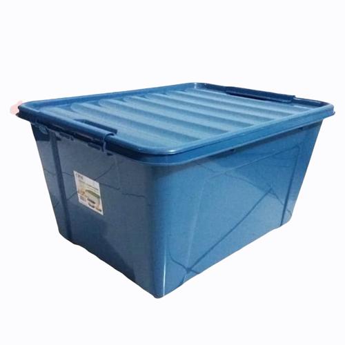 Jual Kotak Penyimpanan Besar Roda 50L MERAH / Kontainer Box Plastik ...