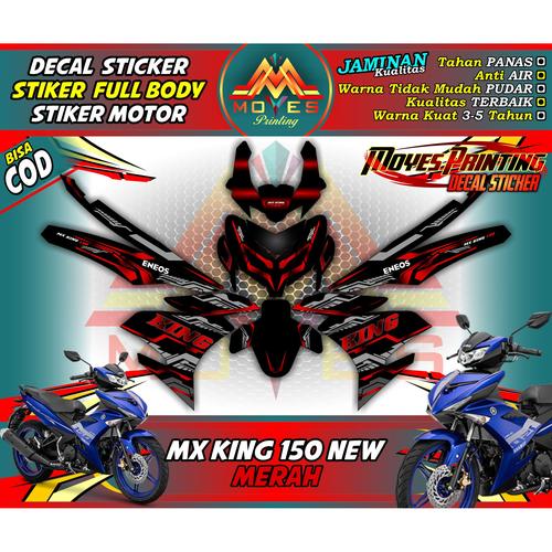 Jual Decal Mx king 150 - Decal Stiker Mx King NEw 150 Fullbody Racing ...