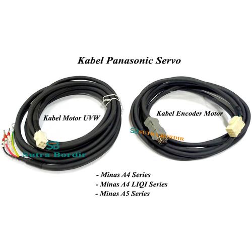 Jual Kabel Panasonic Encoder Motor dan UVW Kabel Minas A4 A5 Panasonic ...