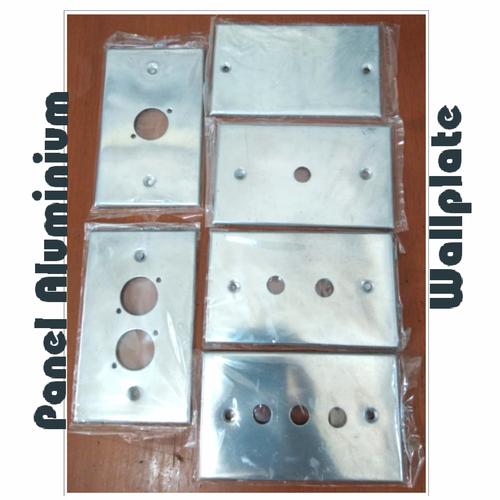 Jual Wallplat Panel Colokan Mic Alumunium - Polos - Jakarta Barat ...