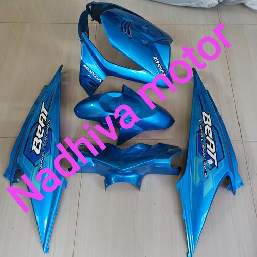 Jual cover body beat karbu depan belakang full halus 2008 2009 biru ...