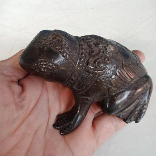 Jual Koleksi Patung Katak Kodok Hitam Perunggu antik - Kab. Sukoharjo ...