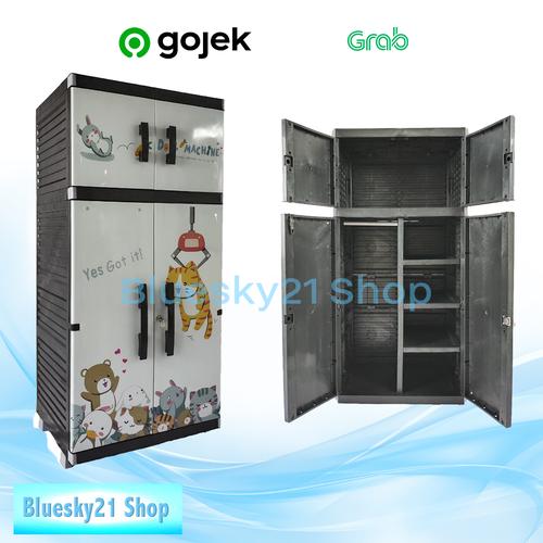 Jual LEMARI ANAK RAK GANTUNG STICKER / MIAMI ORLANDO GANTUNG STICKER ...