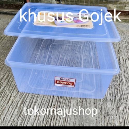 Jual Kotak Wadah Tempat Kue Donatsu Besar/Tempat Donat Besar/Kotak ...
