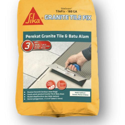 Jual SIKA 180 granite tilefix seperti MU400 25kg mortar granit - Kota ...