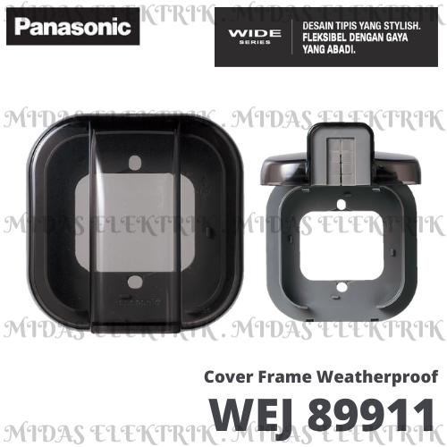 Jual Cover Frame Weatherproof Waterproof Panasonic WEJ 89911 Wide ...