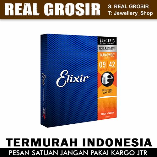 Jual Senar Gitar Elektrik Elixir Nanoweb 1 SET Lengkap - 10.46 - Kota ...