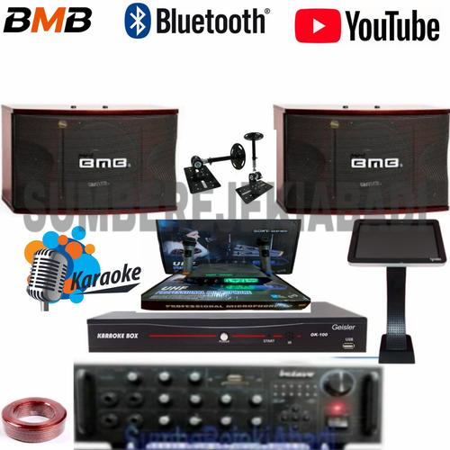 Jual DISTRIBUTOR PAKET SOUND KARAOKE BMB 8 INCH PLUS PLAYER MONITOR ...