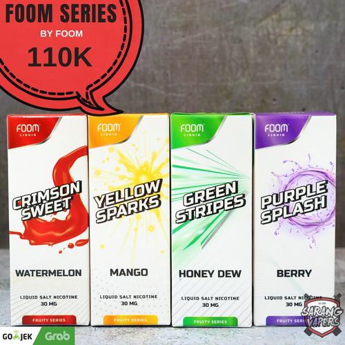 Jual FOOM FRUITY SERIES LIQUID SALTNIC 30ML BY FOOM - FRESH MANGO ...