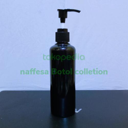 Jual botol pump 250ml / botol Br 250ml hitam tutup pump hitam BEST - Kab. Bogor - naffesa Botol ...