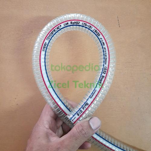 Promo Selang kawat spiral bening Toyospring Jepang Toyox hose 3/4 ...