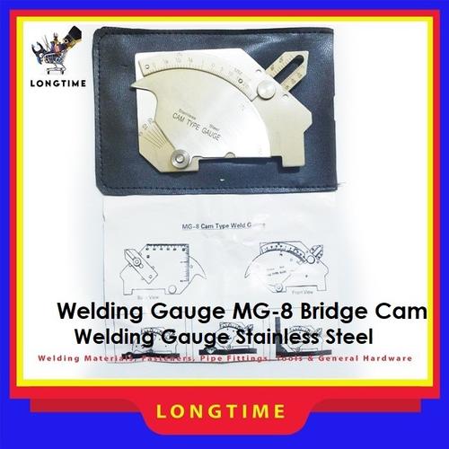 Jual Welding Gauge MG-8 Bridge Cam Welding Gauge Stainless Steel - Kota Batam - Longtime | Tokopedia