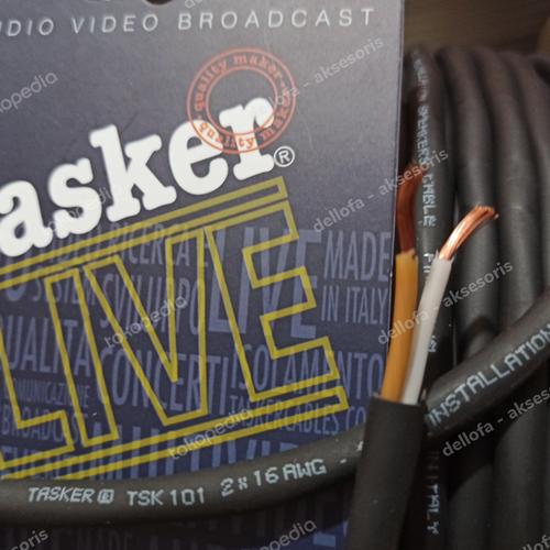 Jual TASKER TSK 101 Speaker Cable - Size 2x16 AWG / Meter - Kota Bekasi ...