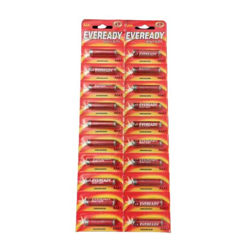 Jual EVEREADY Heavy Duty AA A2 / AAA A3 Replacement Battery Baterai ...