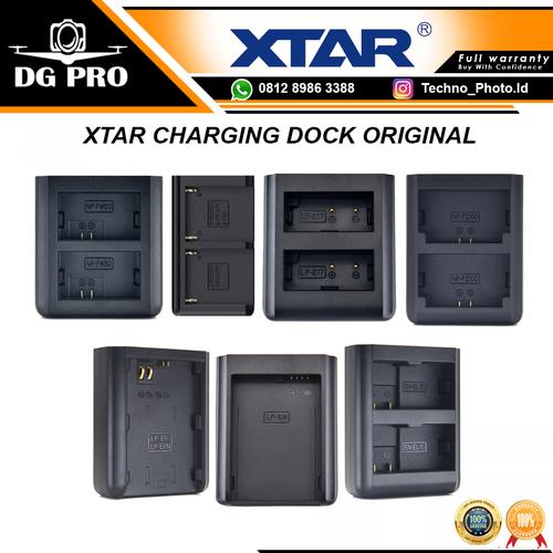 Jual XTAR BATTERY CHARGING DOCK ORIGINAL FOR CAMERA CANON SONY NIKON ...