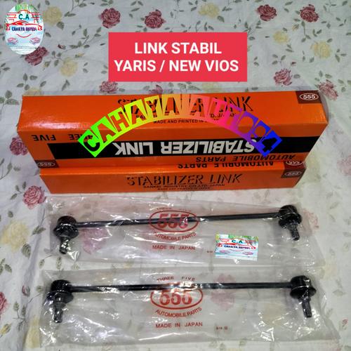 Jual link stabilizer link stabil yaris new vios gen2 hrga pc 555 japan ...
