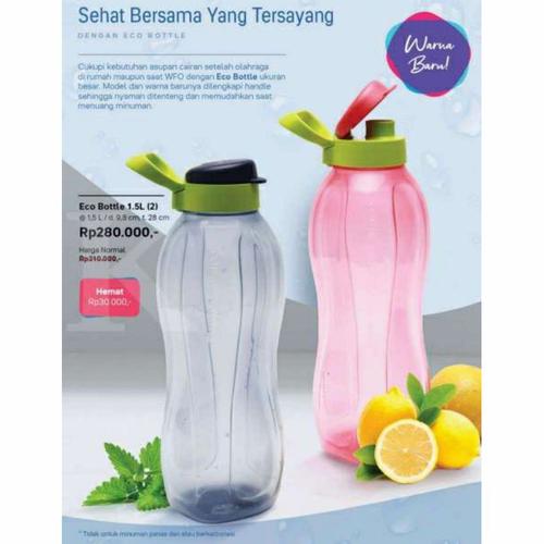 Jual TUPPERWARE ECO BOTTLE 1.5L botol minum besar ramah lingkungan ...