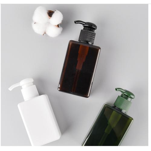 Jual Botol Shampoo Botol Lotion Botol Pump Plastik Segi Empat 450ml ...