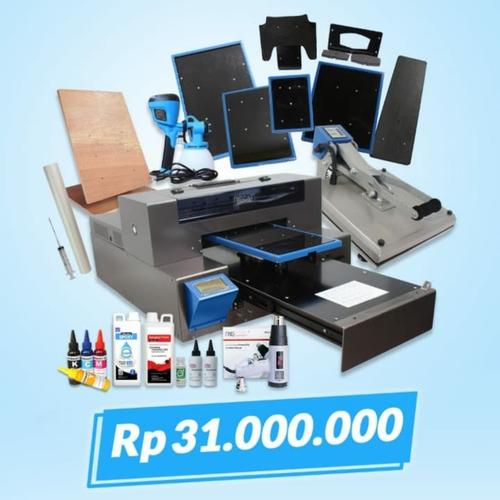 Jual Paket Printer DTG / DTF A3 Riecat New Era Gen II Vacum , Wims ...