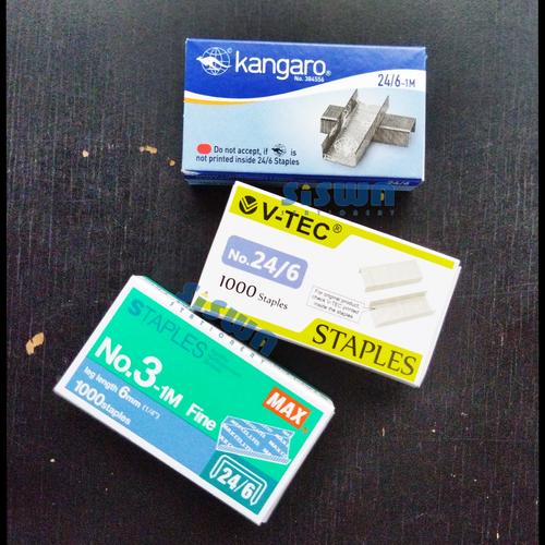 Jual ISI STRAPLER NO.10 (MERK KANGARO, V-TEC, DAN MAX) - V-TEC/COMBO ...