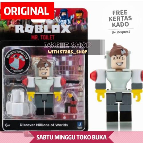 Jual Roblox Mr Toilet Discover Millions Of Worlds Original / Figure Set ...