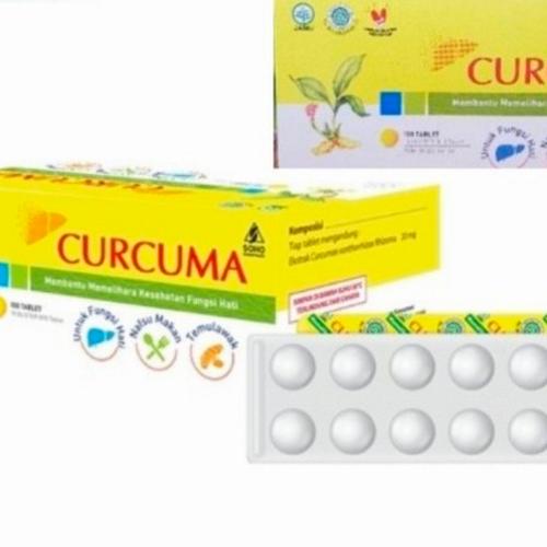 Jual curcuma tablet 100 tab - Jakarta Barat - Firen store | Tokopedia