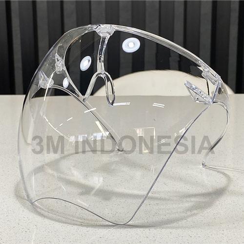Jual Face Shield Transparent Faceshield Mask Anti-Fog Full Face ...