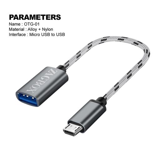 Jual Kabel OTG Micro USB ZAGBOX OTG-01 Connection Kit For Smartphone ...