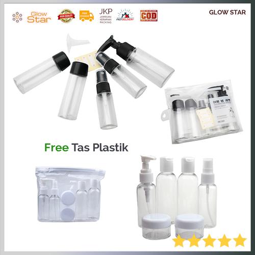 Jual Botol Plastik Set Soflen Spray Semprotan Travel Size Liquid Bottle ...