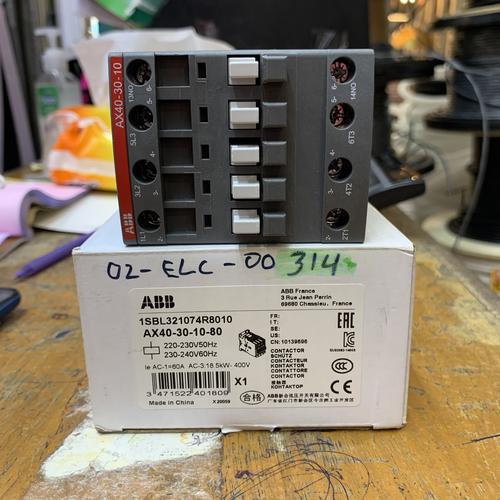 Jual Kontaktor ABB AX40-30-10 3phase 60a 220v contactor ax40 30 10 ...