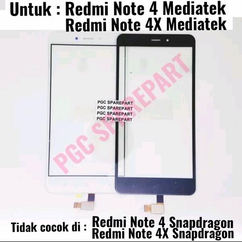 Jual Original Touchscreen Xiaomi Redmi Note 4 / 4X Mediatek - MTK ...