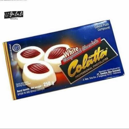 Jual colatta white chocolate compound 250 gram - Kota Tangerang Selatan ...