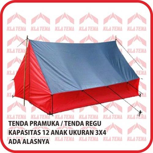 Jual Tenda Pramuka murah 3x4m Muat 12 Sampai 15 Orang - 2x3 tanpa alas ...