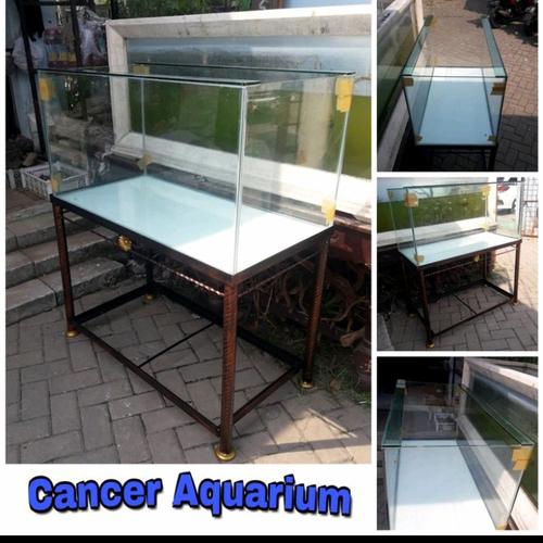 Jual AQUARIUM KACA UKURAN 100X50X50 FULL 8MM DAN RAK BESINYA - Jakarta ...