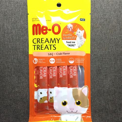 Jual Meo Me-O Creamy Treats Snack Kucing Rasa Crab 4x15 Gr - Kota Depok ...