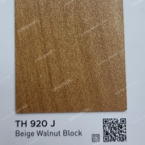 Jual HPL TACO TH 920 J Beige Walnut Block - Jakarta Selatan - warna impian hpl | Tokopedia