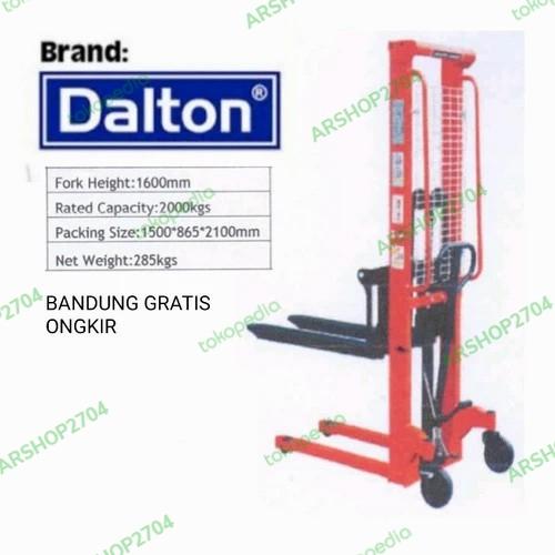 Jual Hand Stacker 2 TON Original DALTON WRSD/HSA 20-16 - Kota Bandung ...