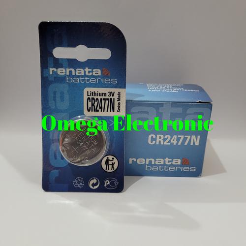 Jual ORIGINAL CR2477N Baterai Lithium Renata 3V CR 2477N Battery Batre ...