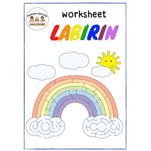 Promo Worksheet Anak Aktivitas Belajar Angka Huruf Menggunting Menempel ...