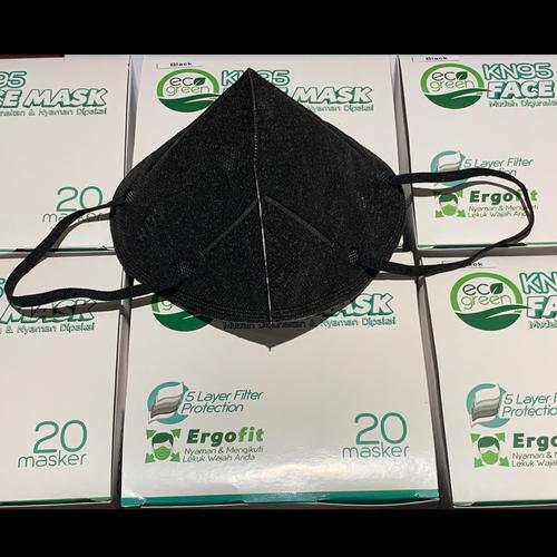 Jual Masker KN95 5ply - Hitam - Jakarta Pusat - Best Alkes | Tokopedia