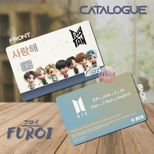 Jual Custom Flazz BCA | Custom Emoney Mandiri | BTS Tiny Tan All 3 ...