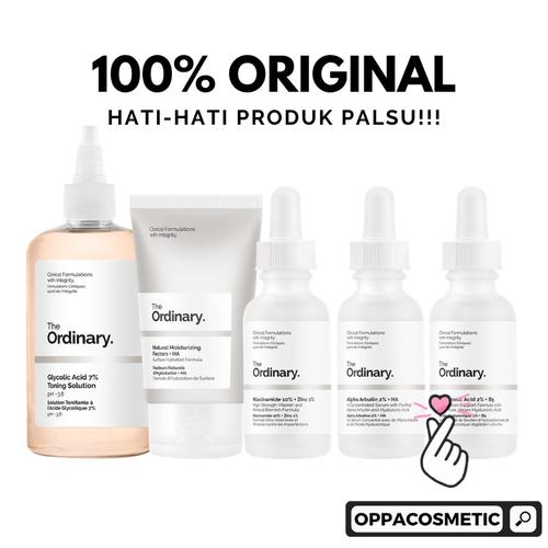 Promo The Ordinary Niacinamide/Alpha Arbutin/Glycolic Acid/Buffet ...